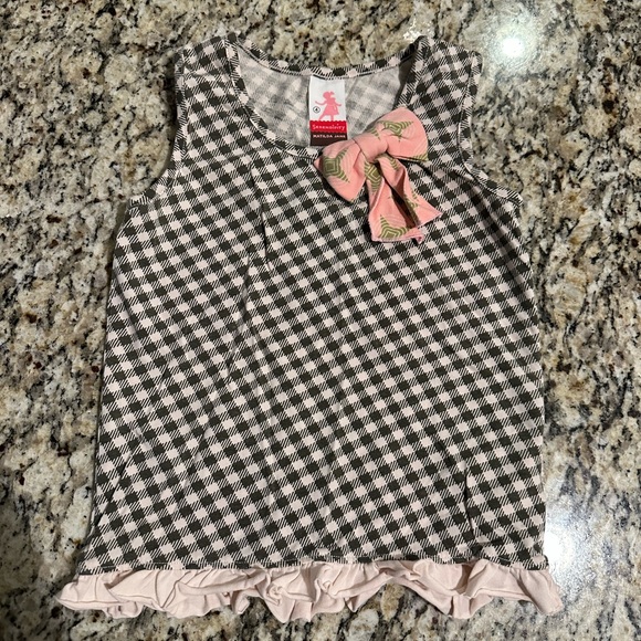 Matilda Jane | Shirts & Tops | Matilda Jane Black And White Checkered ...